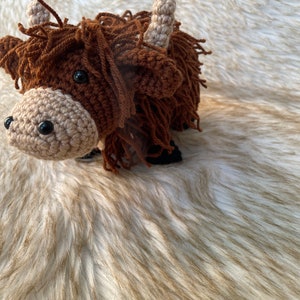 Highland Cow & Cowboy Hat Crochet Patterns Bundle - Animal Plushie and ...