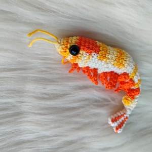 Shrimp Crochet Pattern - Easy Amigurumi DIY - Step-by-step PDF Tutorial ...