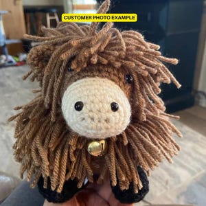 Highland Cow Crochet Pattern - Amigurumi Cow Pattern - Digital Download ...