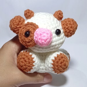 Adorable Baby Cow Crochet Pattern - PDF Download- Easy-to-follow ...