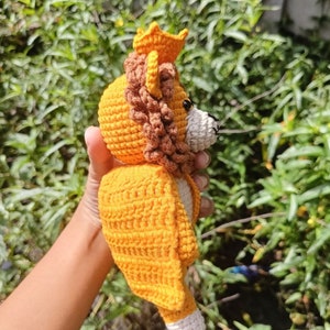 Lion King Crochet Pattern, Lion Amigurumi Pattern, DIY Crochet Plushie ...