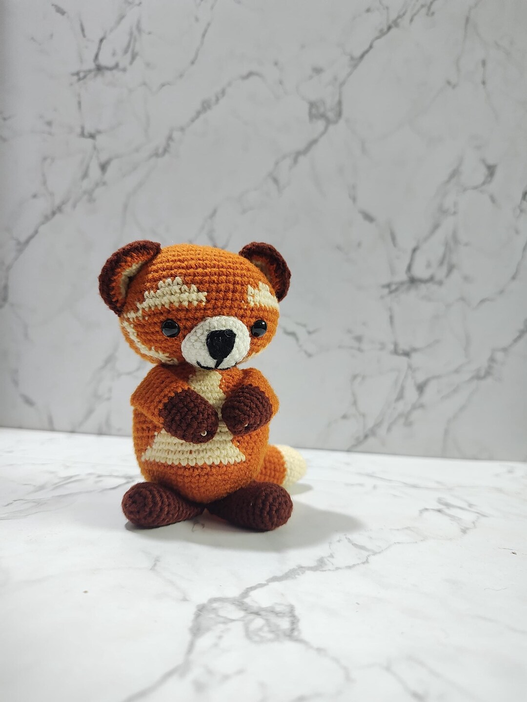 Red Panda Crochet Amigurumi Pattern - PDF Instant Download - Beginner ...