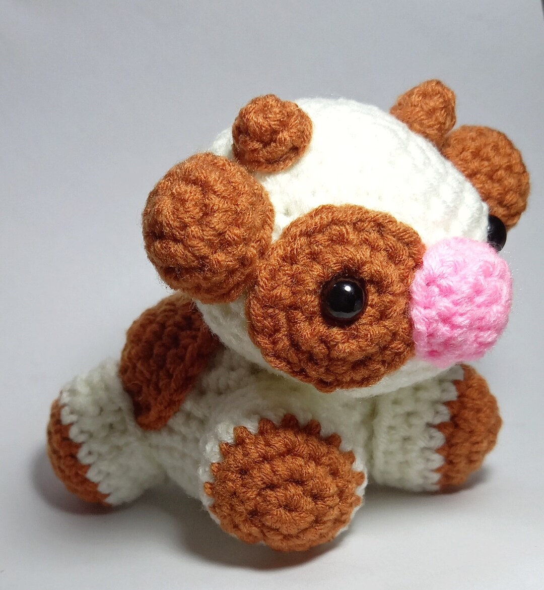 Adorable Baby Cow Crochet Pattern PDF Download Easy-to-follow Amigurumi ...