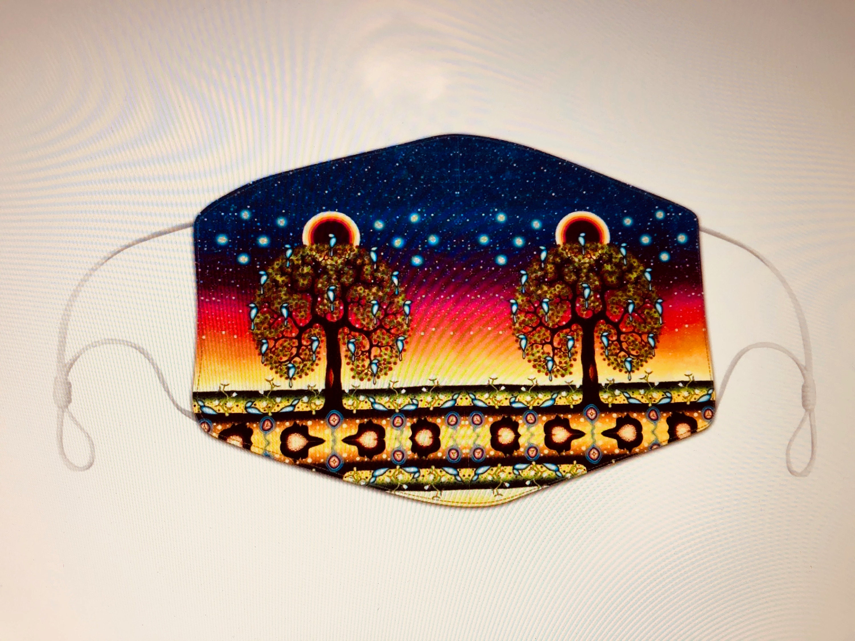 James Jacko Tree of Life Reusable Face Mask Indigenous First - Etsy