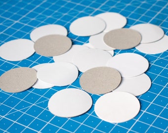 Cardboard Circles - Etsy