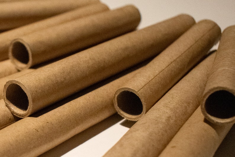 Sturdy Cardboard Tubes OD: 18mm, Rolled by Hand - Etsy