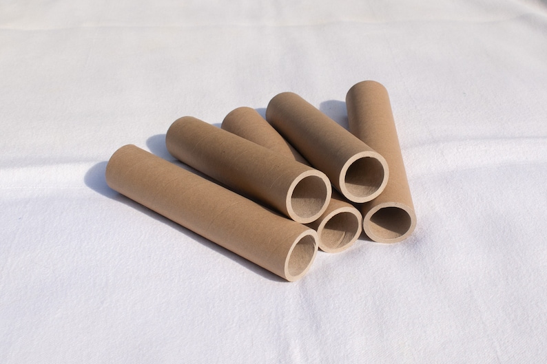 Thick Heavy Duty Cardboard Tubes OD: 50mm X 230mm, Strong Quality ...