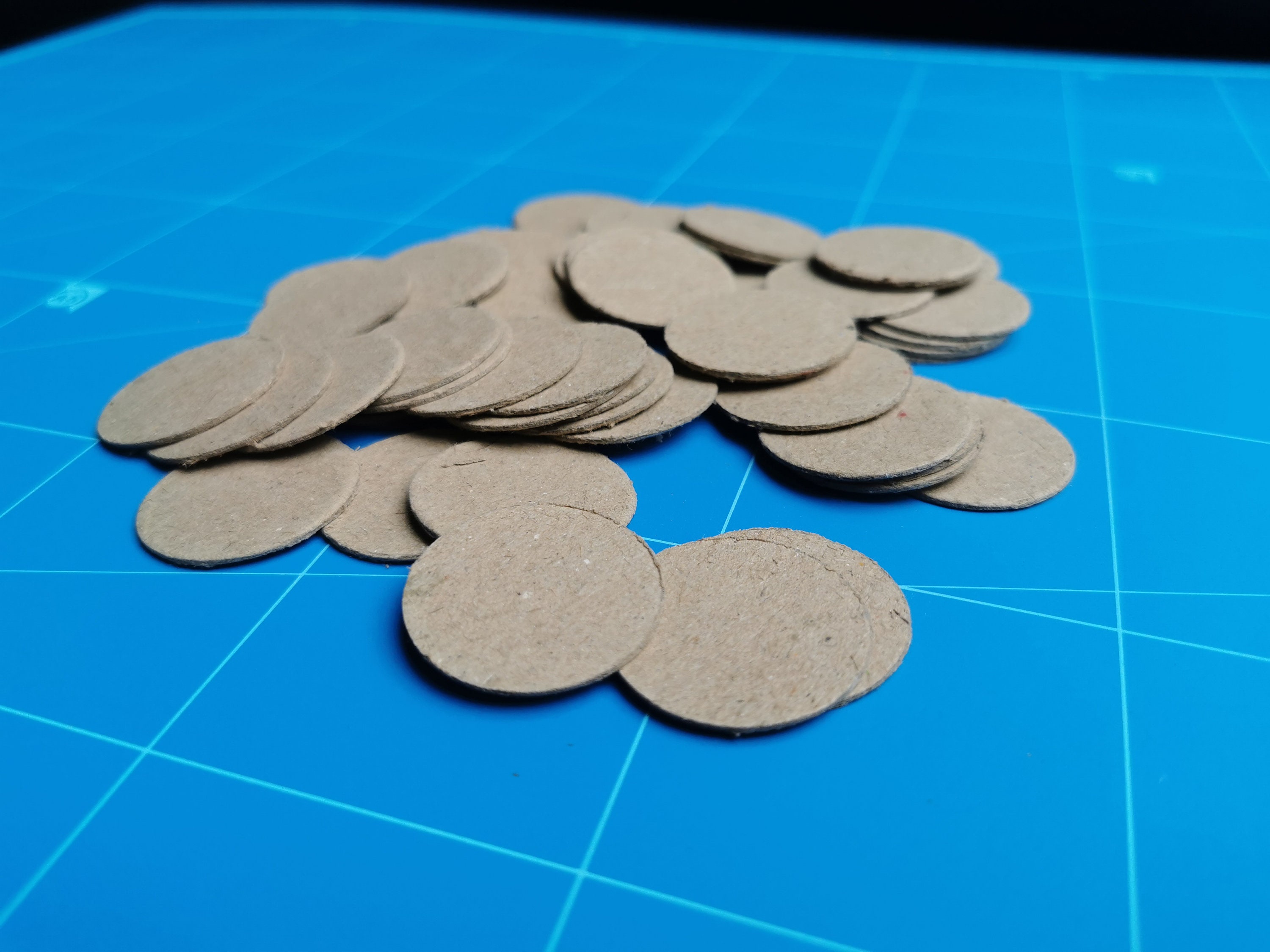 Small Cardboard Circles 20 pcs. Diameter 26mm30mm40mm50mm | Etsy