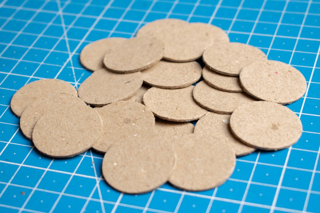 20x Cardboard Circle in 5 Sizes - Etsy