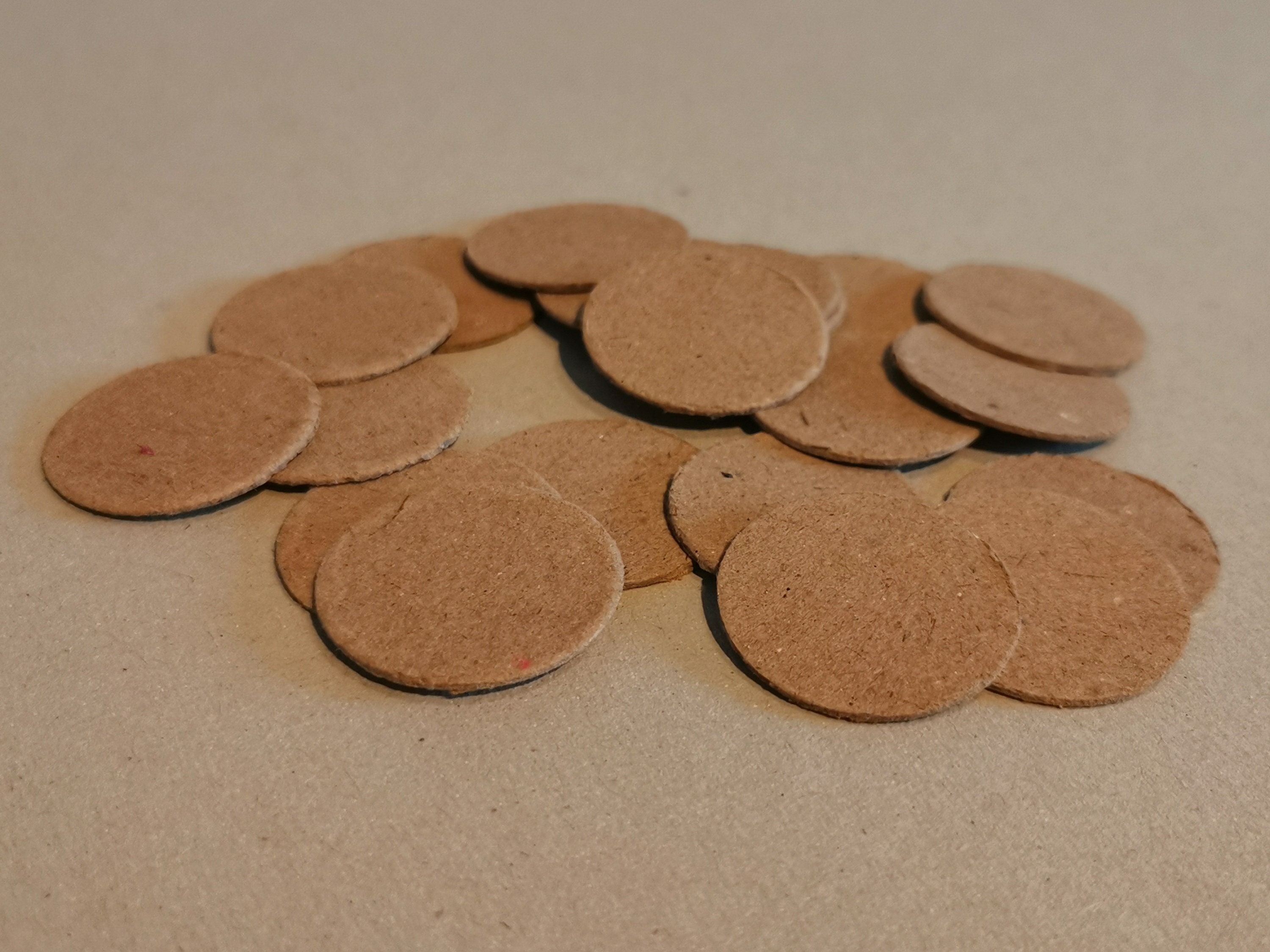 Small Cardboard Circles 20 pcs. Diameter 26mm30mm40mm50mm | Etsy