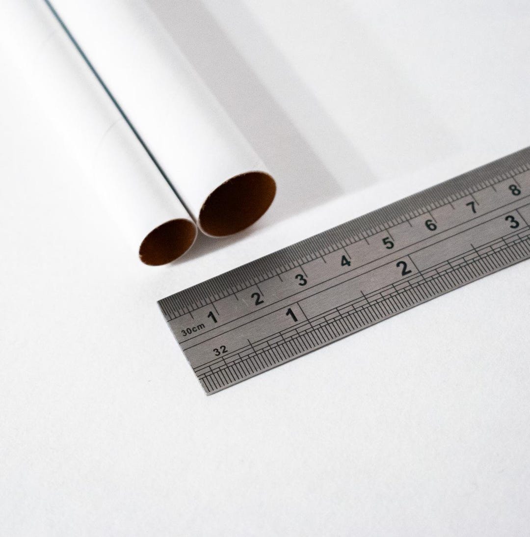 Long Straw Paper Tubes, Lightweight Cardboard Tubes in OD: 13mm and ...