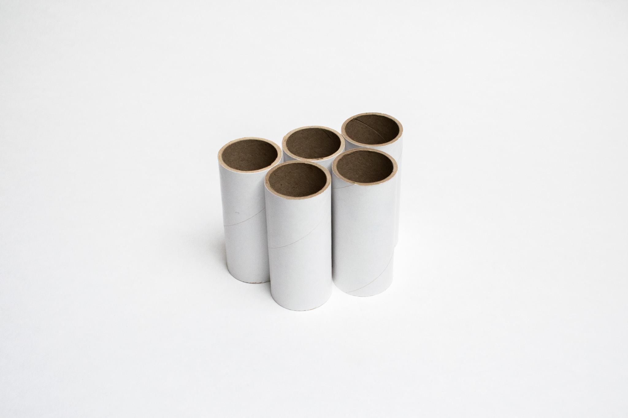 White Cardboard Tubes Heavy Duty OD: 45mm X 100mm - Etsy