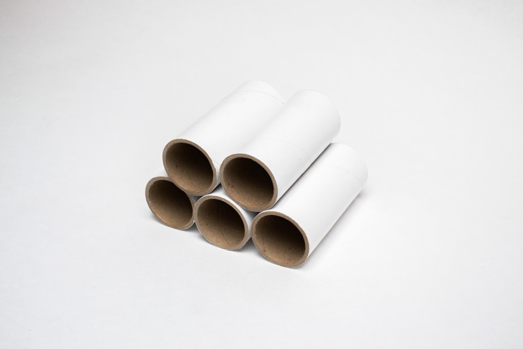 White Cardboard Tubes Heavy Duty OD: 45mm X 100mm - Etsy