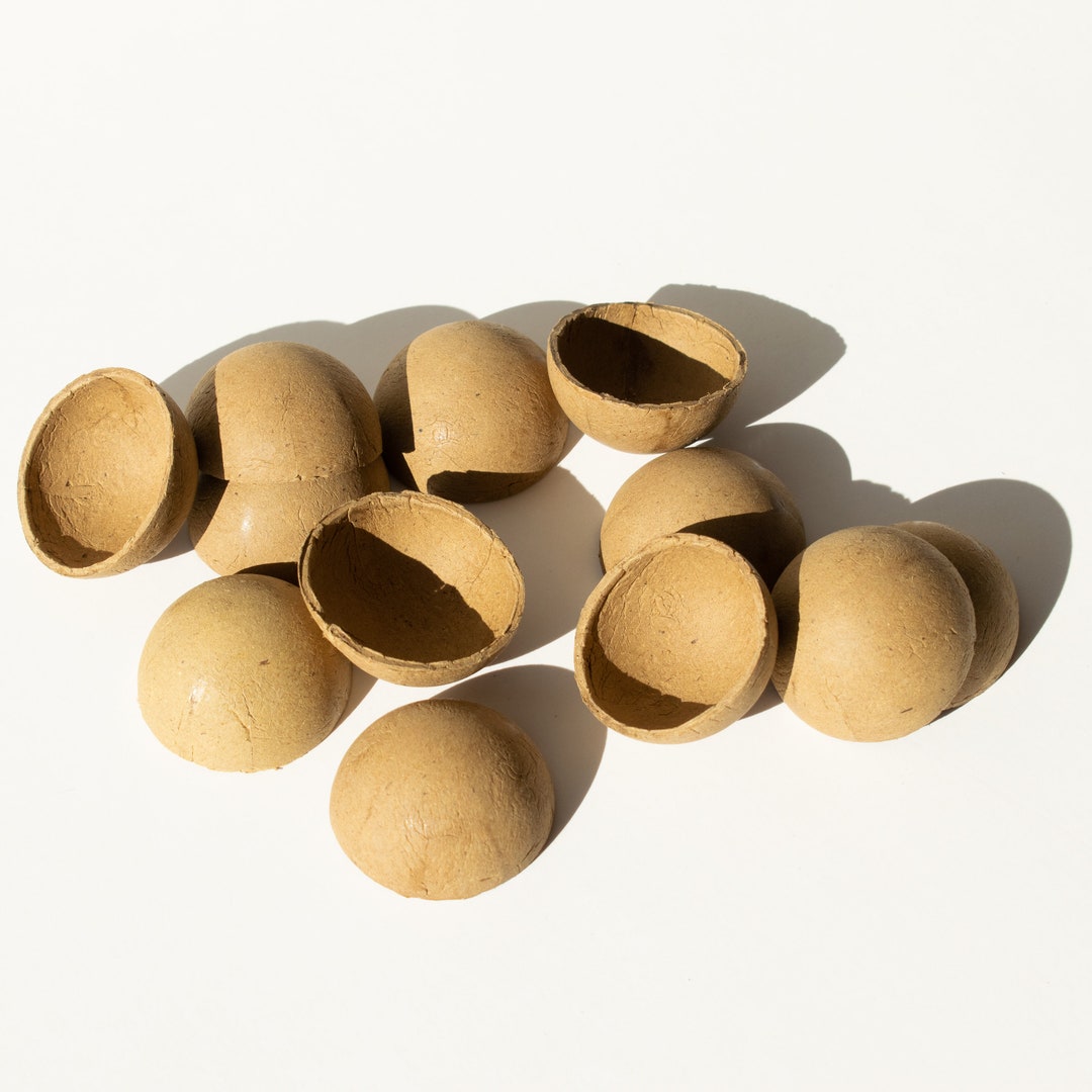 Cardboard 3D Parts Half-ball, Paper Crafting Material, Mushroom, Planet ...