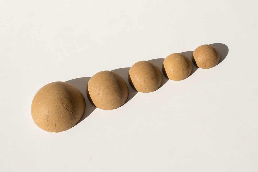 5x Cardboard Half-ball mix, Boll, Ball, 3D Paper, Art, Crafting Supply ...