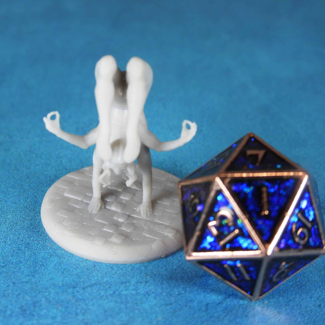 3D Printed Miniature: Human Female 4-armed Mutant Circus Acrobat by Mia ...