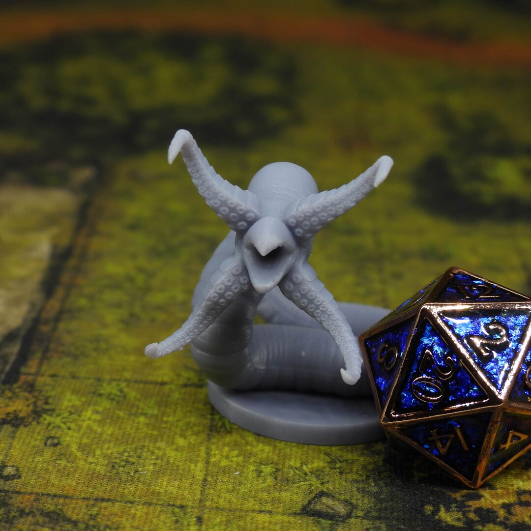 3D Printed Miniature: Grick, Tabletop RPG, Highly Detailed, Gamer ...