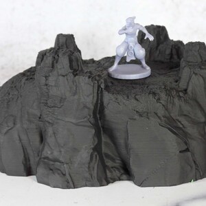 3D Printed Miniature: Butte 4 by Gamescape3d, Tabletop RPG, Highly ...