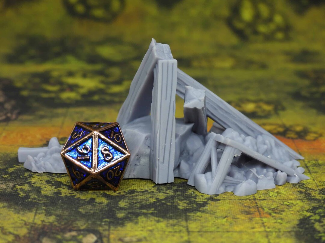 3D Printed Miniature: Urban Rubble 5 Tabletop RPG Highly - Etsy