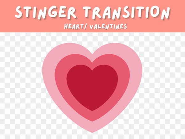 Custom Cute Heart Chat and Goals Widgets for Twitch / Animated Stream ...