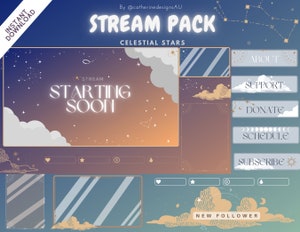 Stardew Valley Animated Stream Overlay Package for Twitch, Aesthetic ...