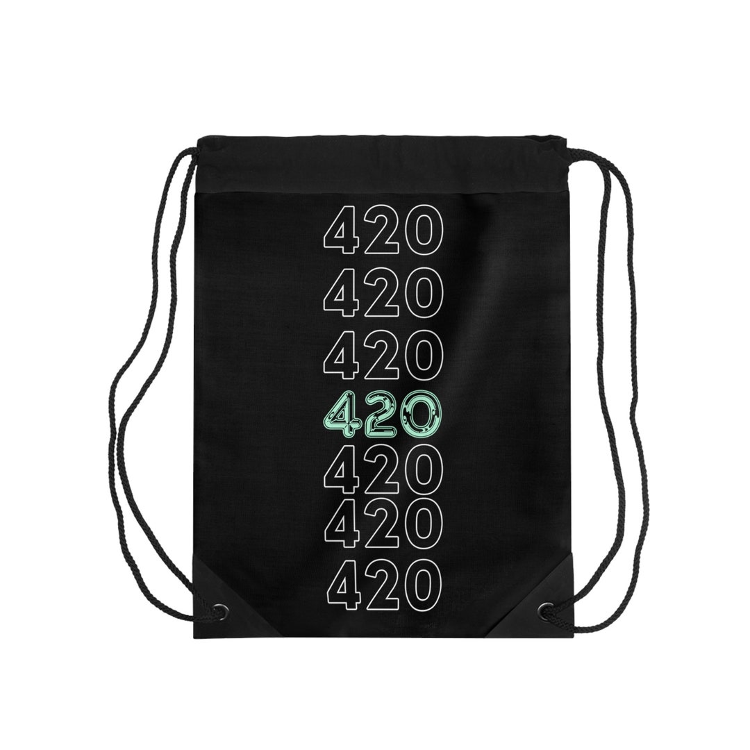 Cannabis, Hip Hop, Weed, 420, Vintage Design, Retro, Drawstring Bag ...
