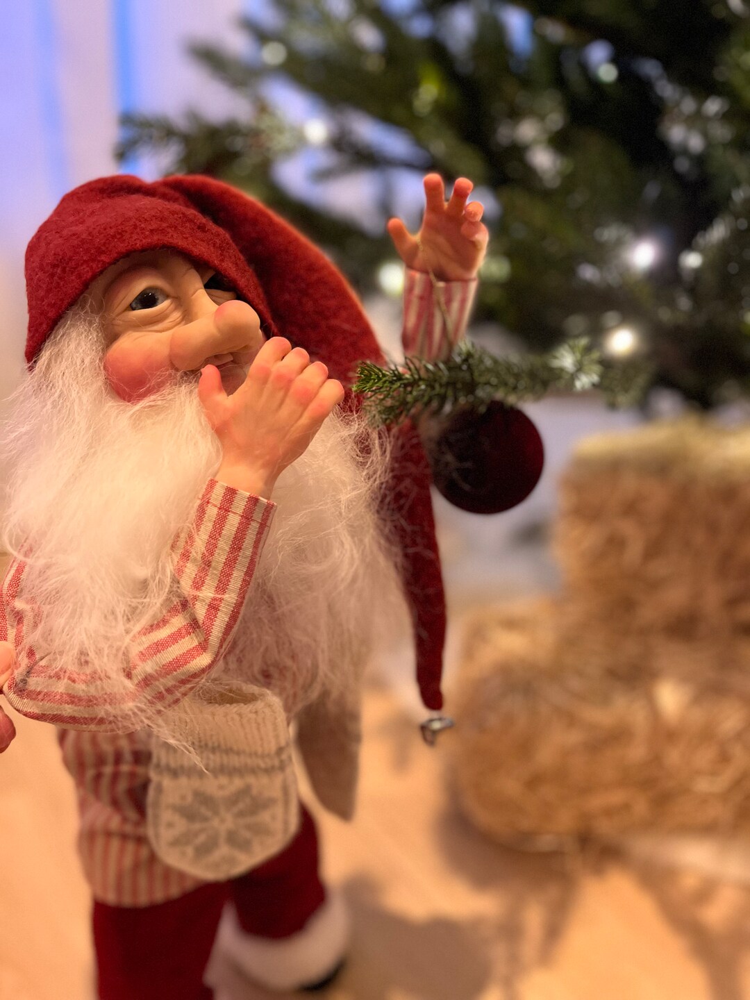 Art Doll Santa, Handmade - Etsy