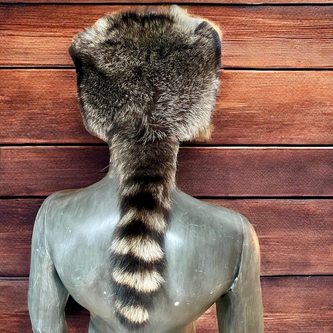 Coonskin Cap Sewing Pattern: Fur Trapper Hat, Adult & Kids (PDF ...