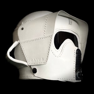 SCOUTTROOPER LEATHER HELMET Pattern Pdf File - Etsy