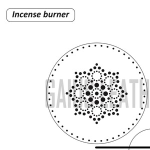 INCENSE BURNER PATTERN Pdf File - Etsy