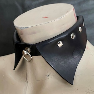 Leather Choker Pattern: No Sew Rivet Collar Template (digital Download ...