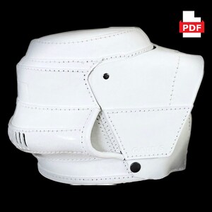 SCOUTTROOPER LEATHER HELMET Pattern Pdf File - Etsy