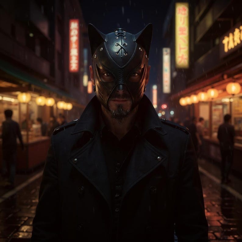 Dusk Hunter Leather Mask Pattern: Cosplay DIY Template (PDF Download A4 ...