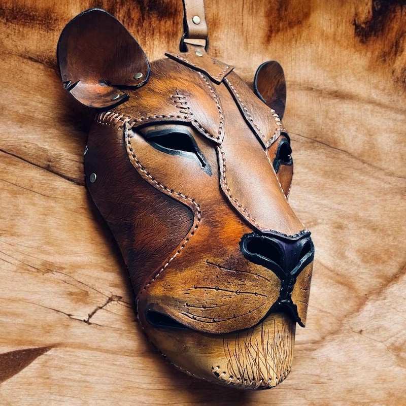Lion Mask - Etsy