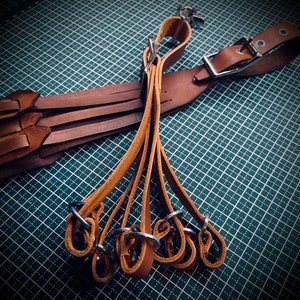 2 BIRDS STRAPS LEATHER - 2 Patterns - Leather Game Bird Carrier Pdf ...