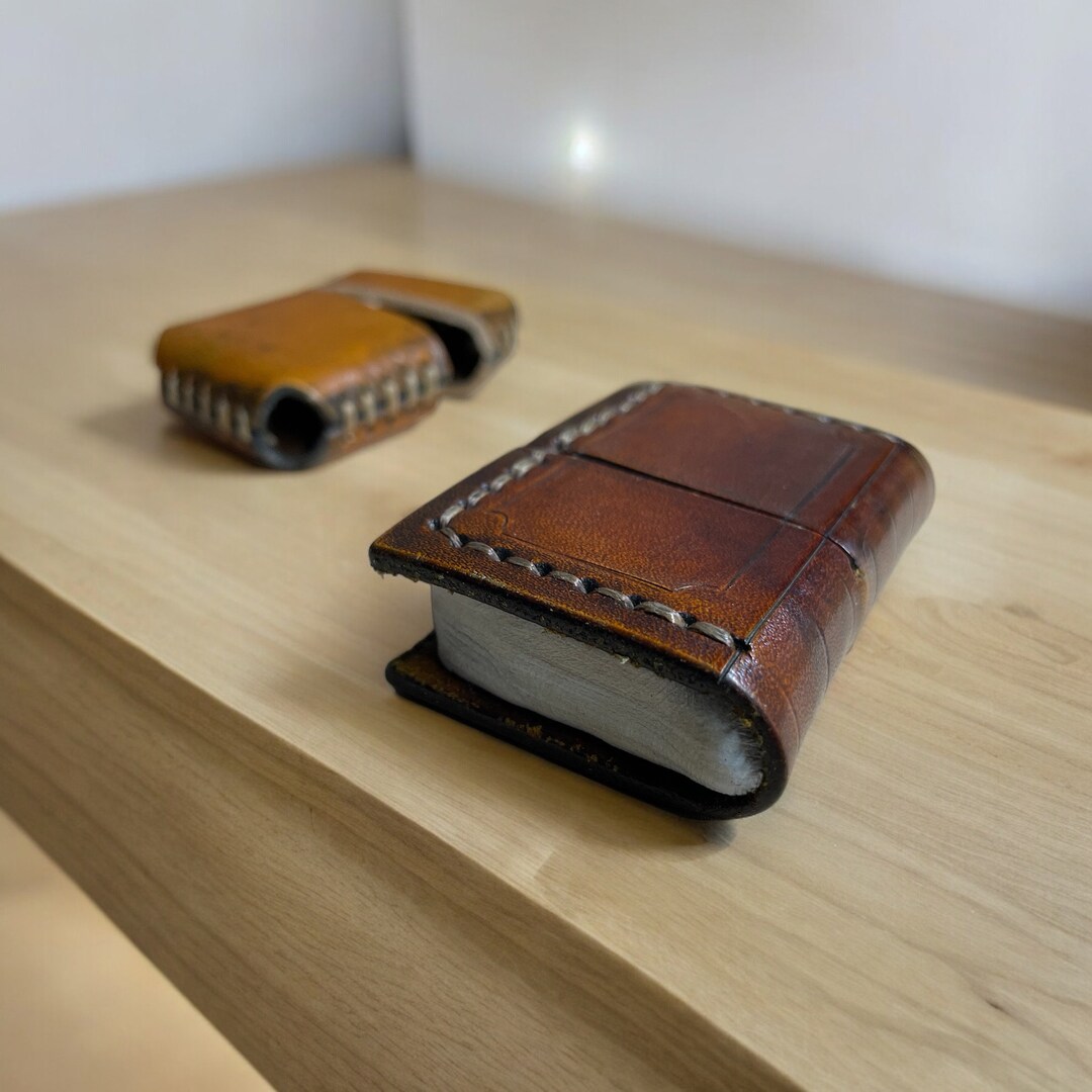 2 ZIPPO LEATHER CASE Pdf Pattern - Etsy