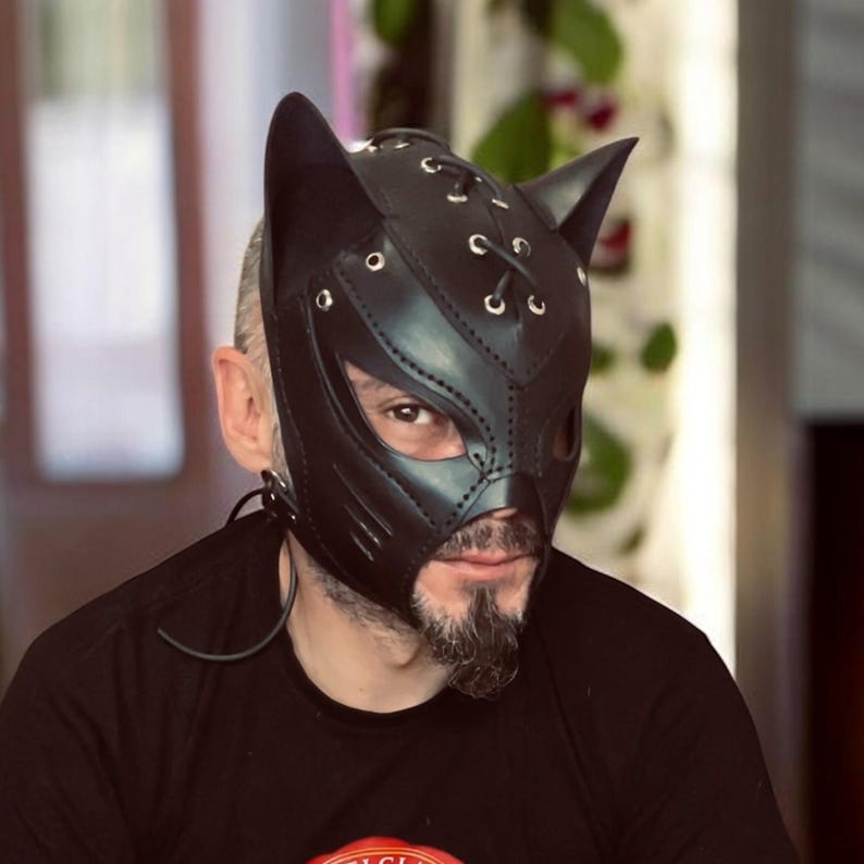 Dusk Hunter Leather Mask Pattern: Cosplay DIY Template (PDF Download A4 ...
