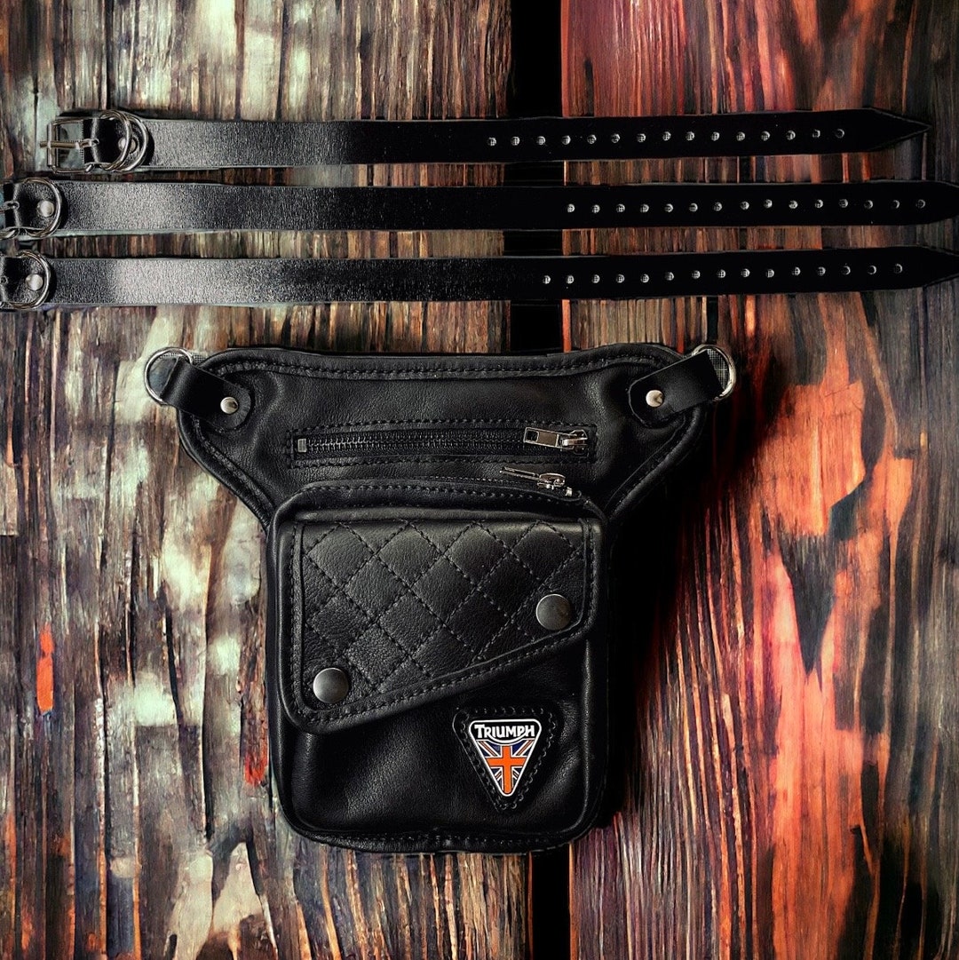 Motorcycle Bag Pattern PDF – 3 Pocket Leather Saddlebag – Easy DIY – A4 ...