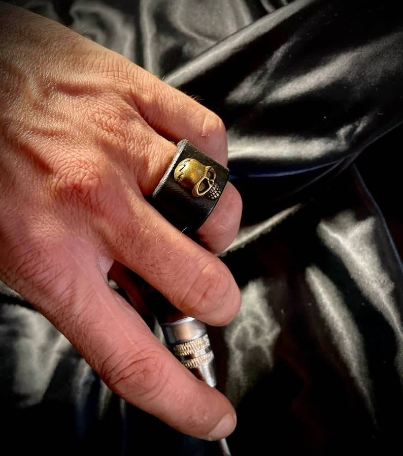 Leather Ring Pattern – 3 Styles From Scrap – Easy PDF A4 Download – DIY ...