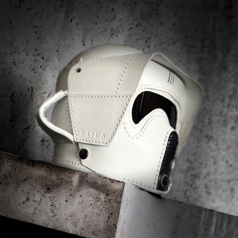 Scouttrooper Helmet Leather Pattern - Pdf File A4 DIY - Etsy