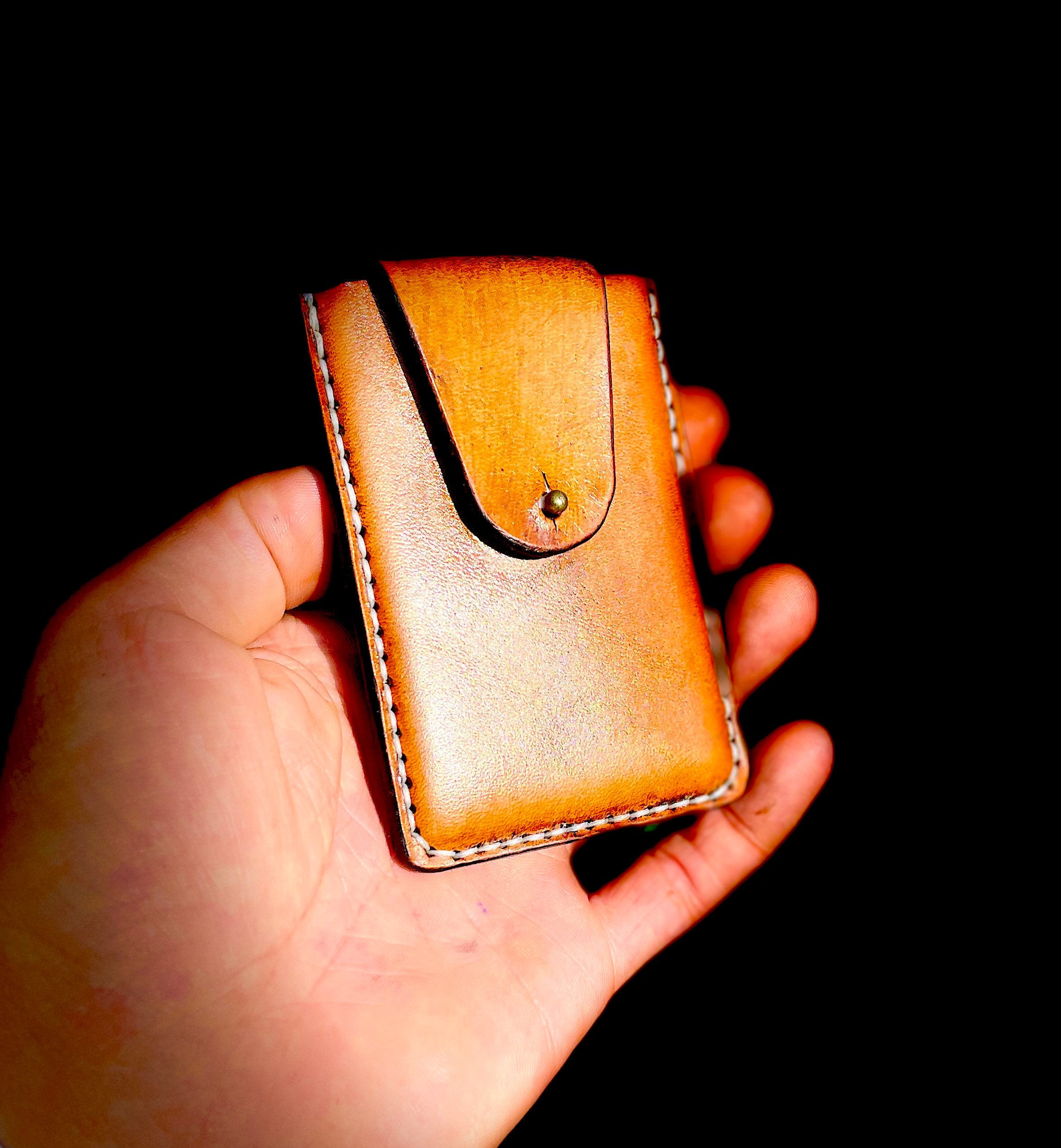 LEATHER CARD HOLDER Pdf Pattern Easy Diy Pdf File A4 | Etsy