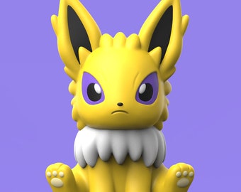 Jolteon Figurine - Etsy