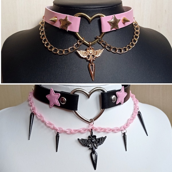 Pastel Goth Choker - Etsy