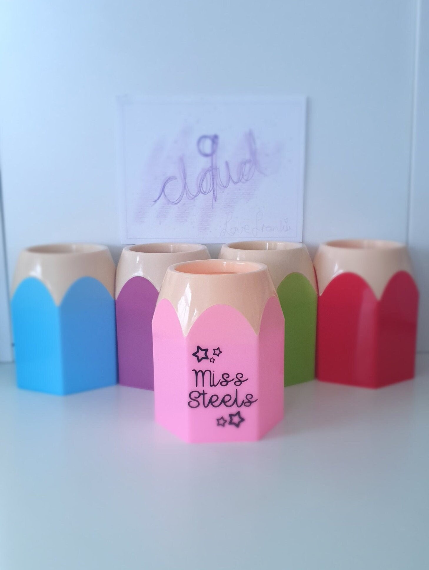 Personalised Teacher Pencil Pot Teacher Pencil Holder - Etsy UK