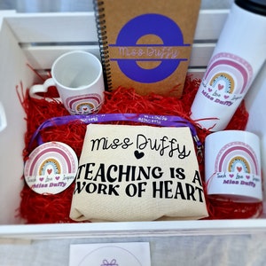Teacher Essential Kit, Teacher Bundle Gift, Personalised Teacher ...