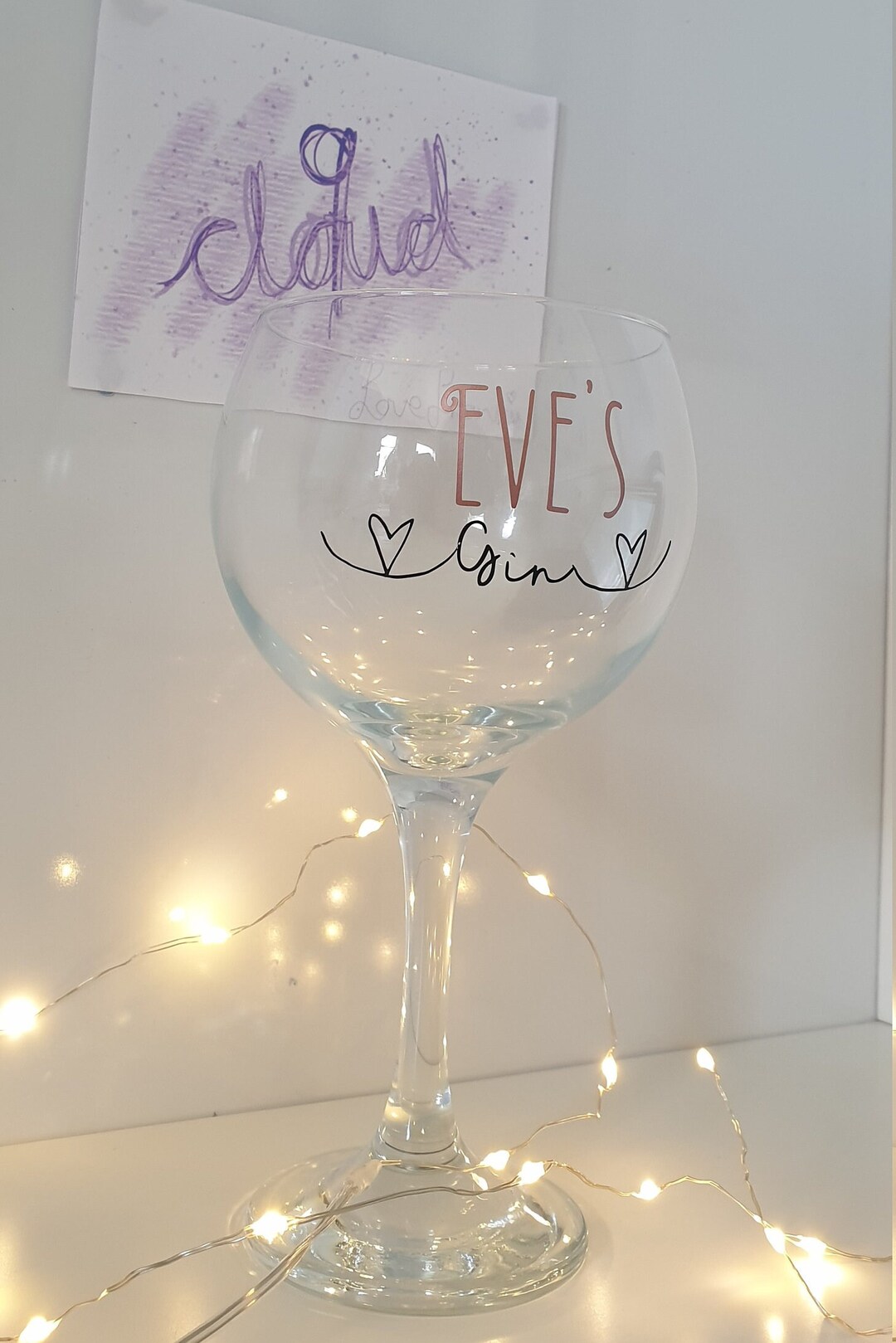Personalised Gin Glass, Gin Glass Personalised to You, Gin Glass With ...