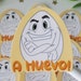 A Huevo! Sticker | Funny Sayings | Pelicula De Huevos | Cultura ...