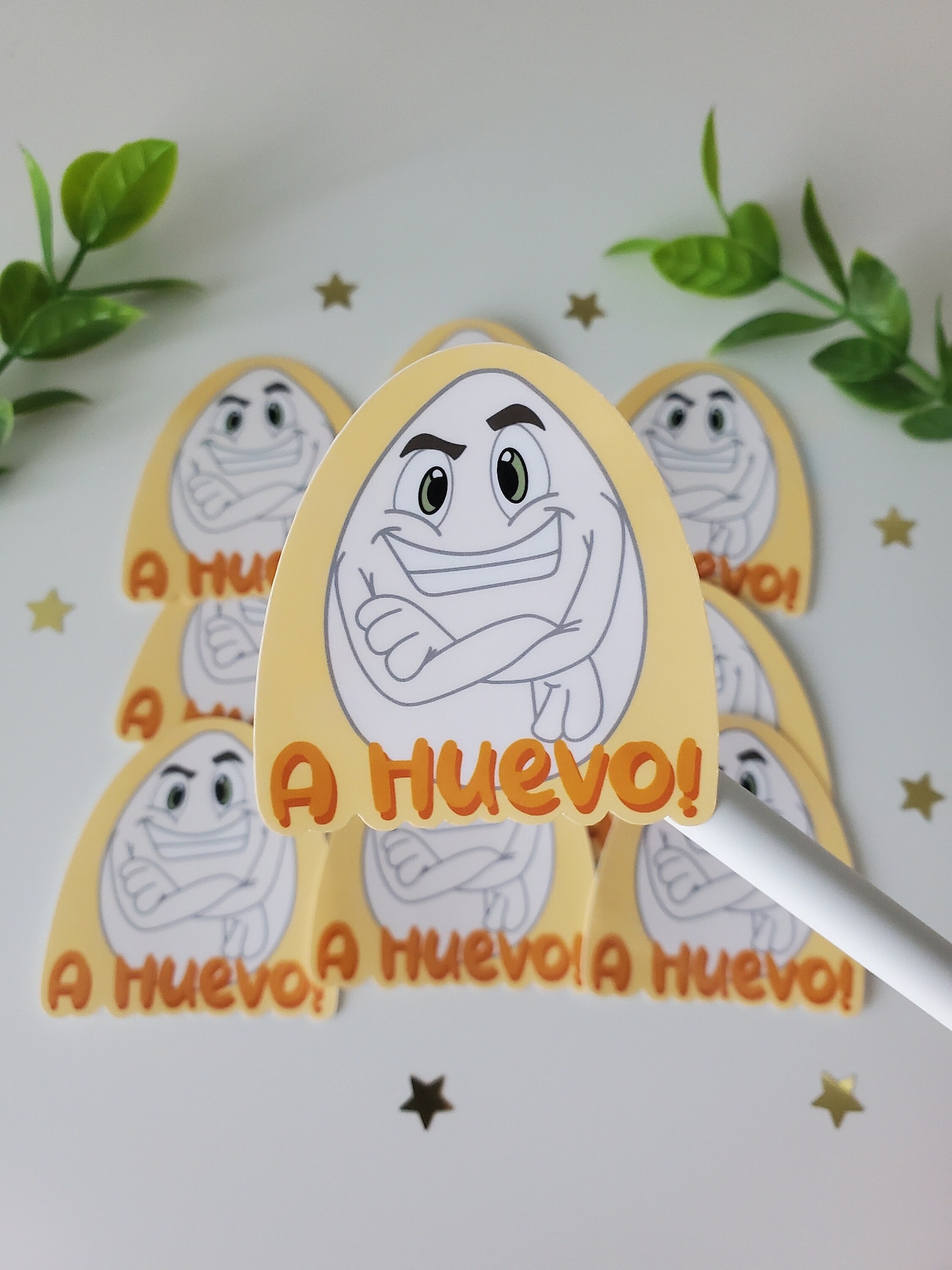 A Huevo! Sticker | Funny Sayings | Pelicula De Huevos | Cultura ...