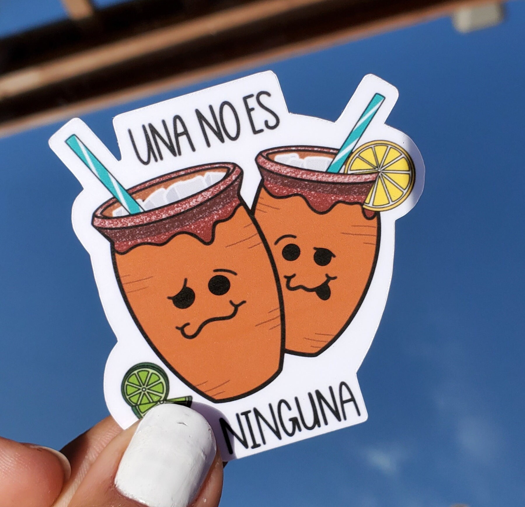 Cantaritos De Bebida Jarrito De Barro Mexican Sticker Cultura Mexicana ...