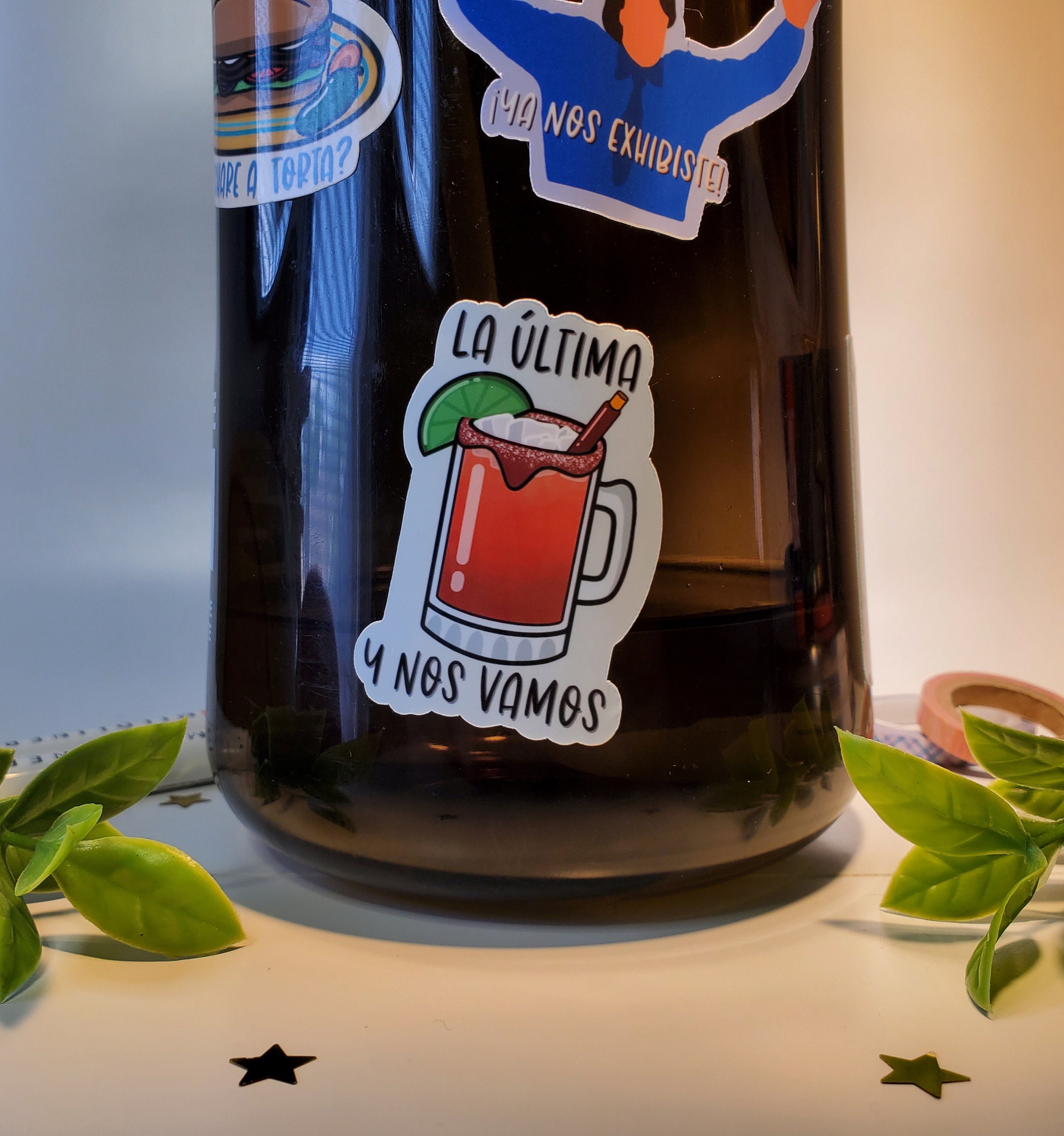 Michelada Sticker | La Ultima Y Nos Vamos | Mexican Sticker| Cultura ...